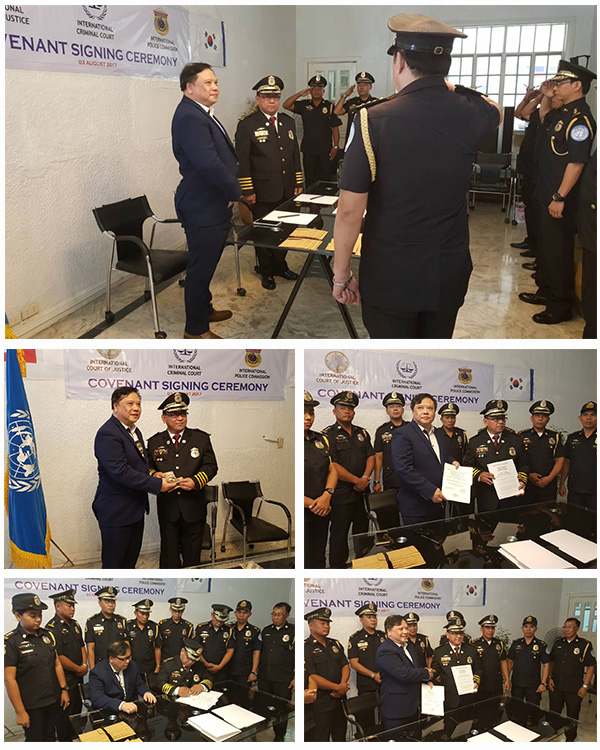 signing ceremony – International Court of Justice
